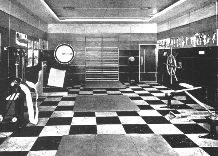 The First Class Gymnasium and Squash-Racquets Court
